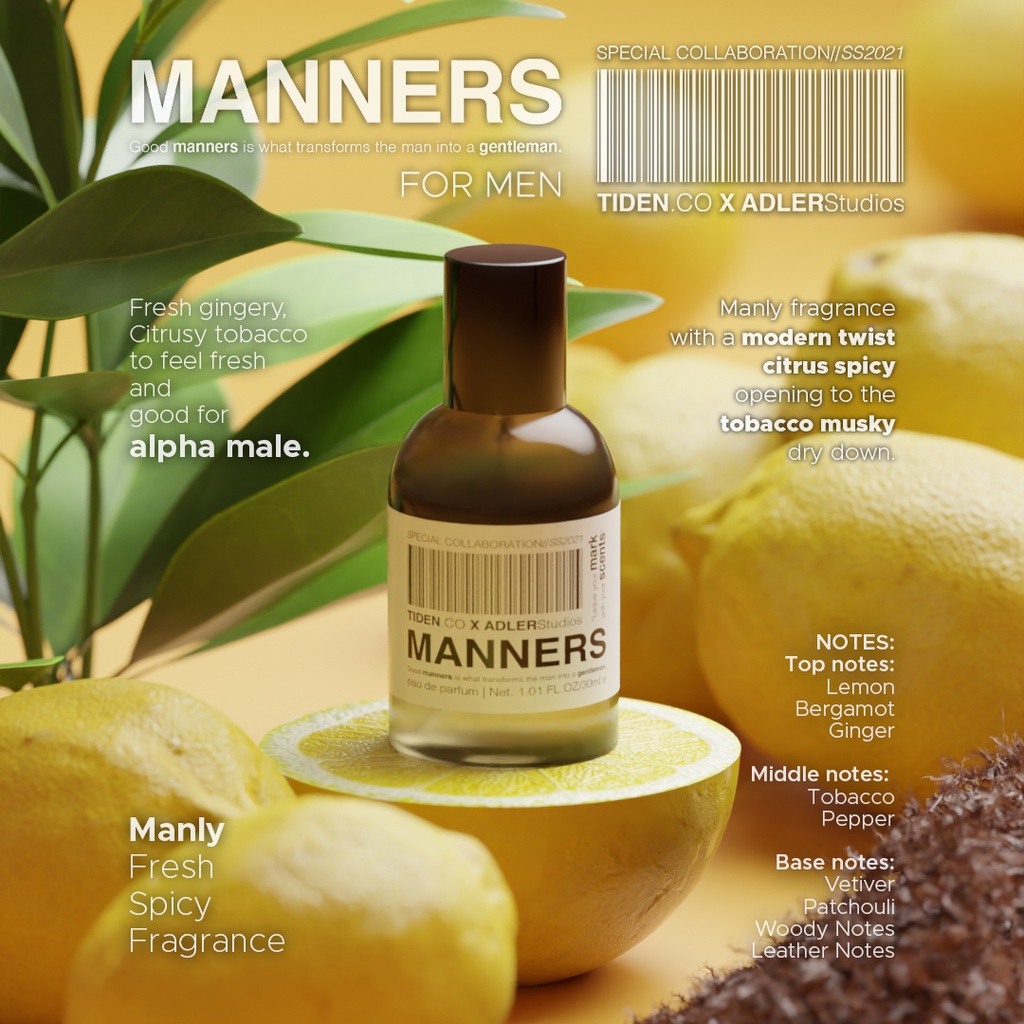 Jual SPECIAL COLLABORATION | TIDEN.CO X ADLERStudios Perfume | MANNERS ...