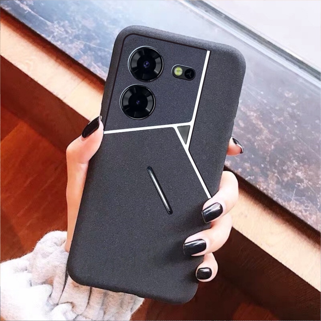 Jual Soft Case Tecno Pova 5 Pro Matte Sandstone High Quality Premium ...