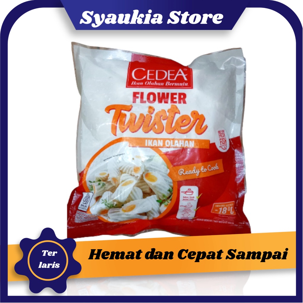 Jual Cedea Flower Twister 500GR / Ikan Olahan | Shopee Indonesia