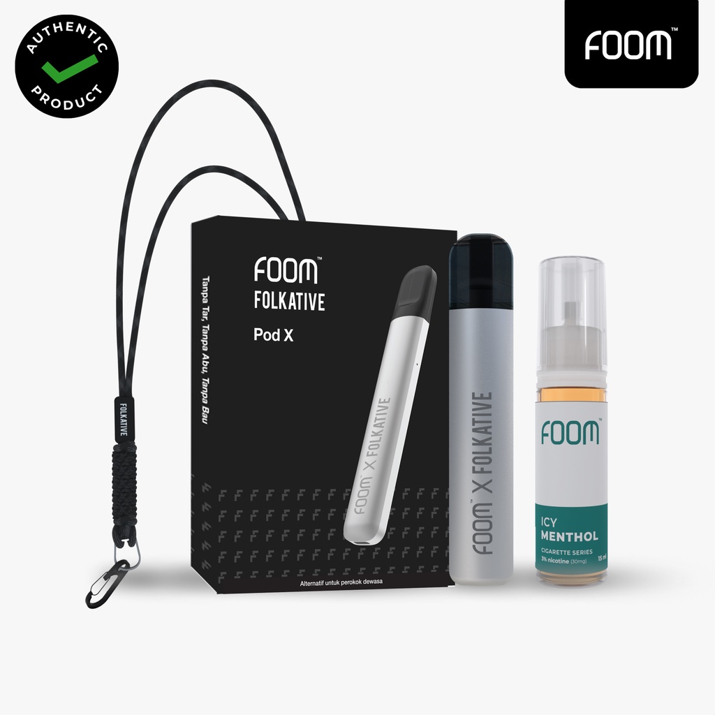Jual FOOM POD X FOLKATIVE (Beli satu gratis satu) | Shopee Indonesia Jual FOOM POD X FOLKATIVE (Beli satu gratis satu) | Shopee Indonesia