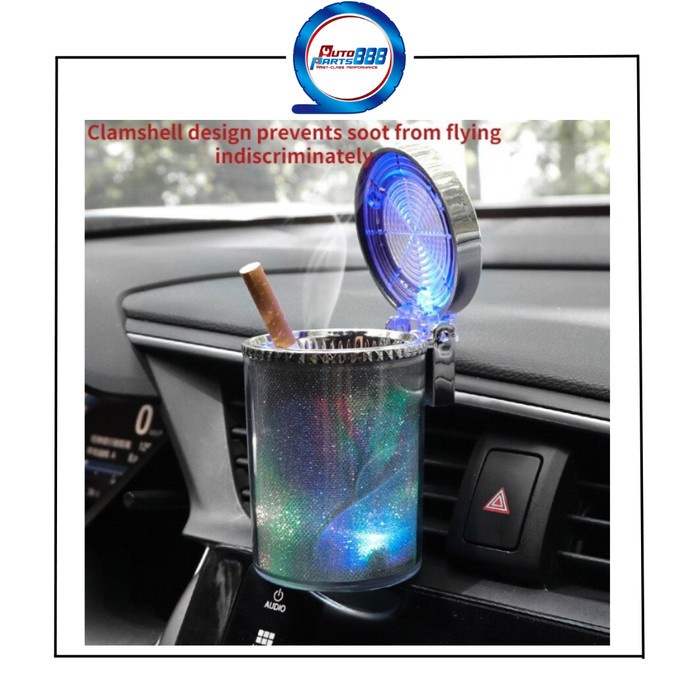 Jual Holder Asbak Premium LED RGB Asbak Portable Asbak Mobil Asbak Abu ...