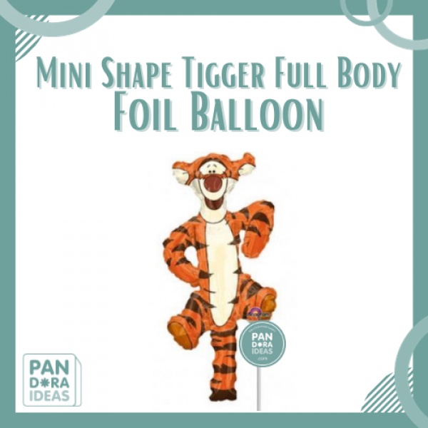 Jual Mini Shape Tigger Full Body Foil Balloon / Balon Foil Winnie The ...