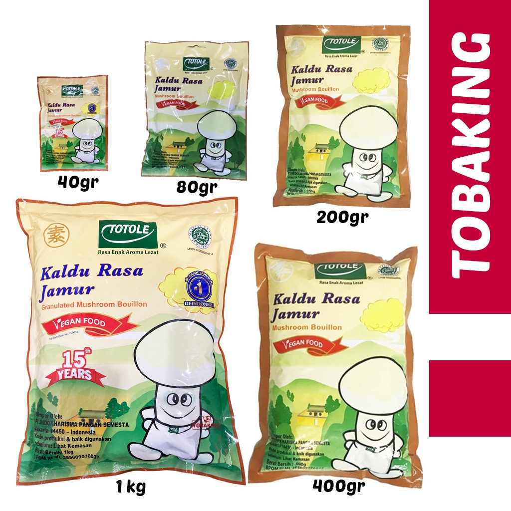 Jual Totole Kaldu Jamur All Varian Penyedap Vegan HALAL | Shopee Indonesia