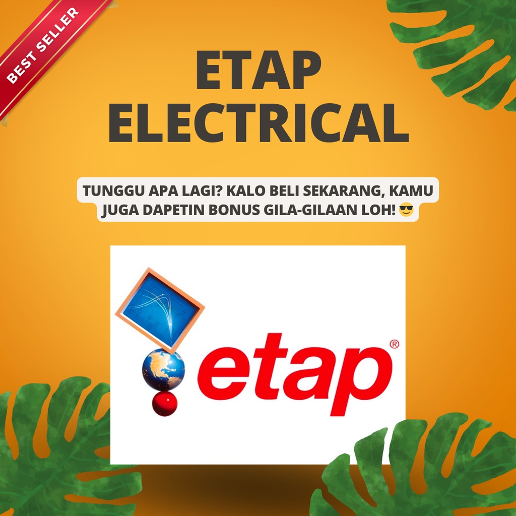 Jual Software ETAP Electrical Power System Analysis 2020 V19 Terbaru | Shopee Indonesia