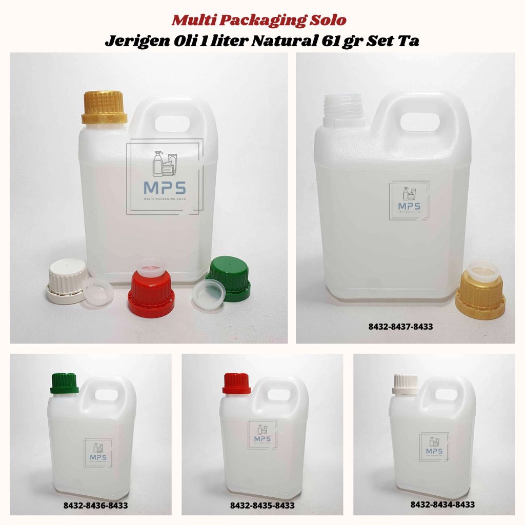 Jual Jerigen 1 Oli Natural Ta / Jerigen Hdpe / Jerigen Oli / Jerigen ...