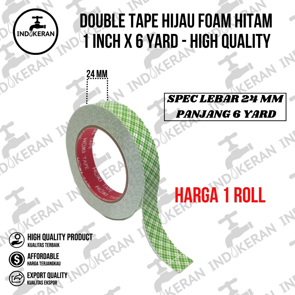 Jual INDOKERAN - Double Tape Busa Batik 1 Inch x 6 Yard | Shopee Indonesia
