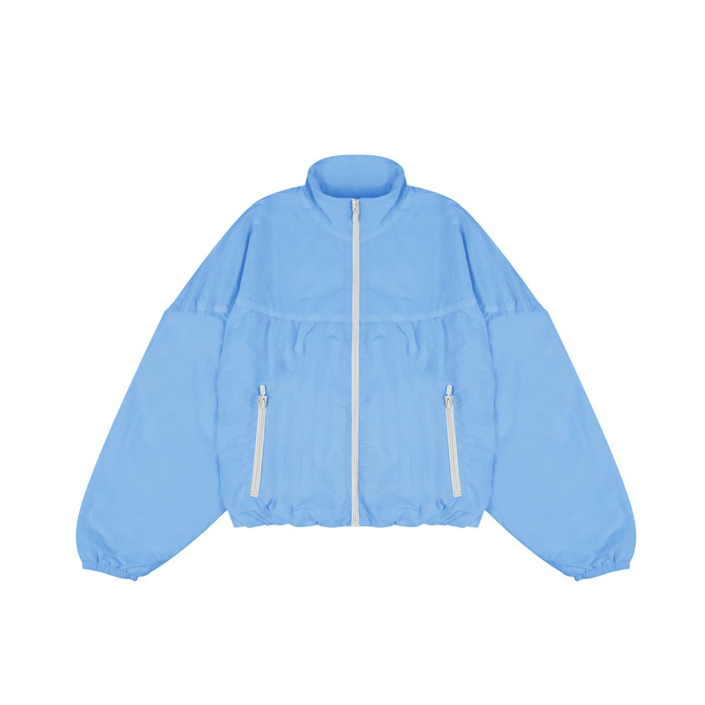 Jual 3Second Jaket Wanita Parasut Mid Cropped Jacket Sporty Parachute ...