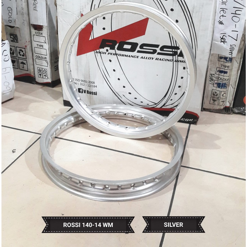 Jual Velg Pelg Pelek Vrossi 140 300 Ring 14 Velg Rossi Ring 14 | Shopee ...