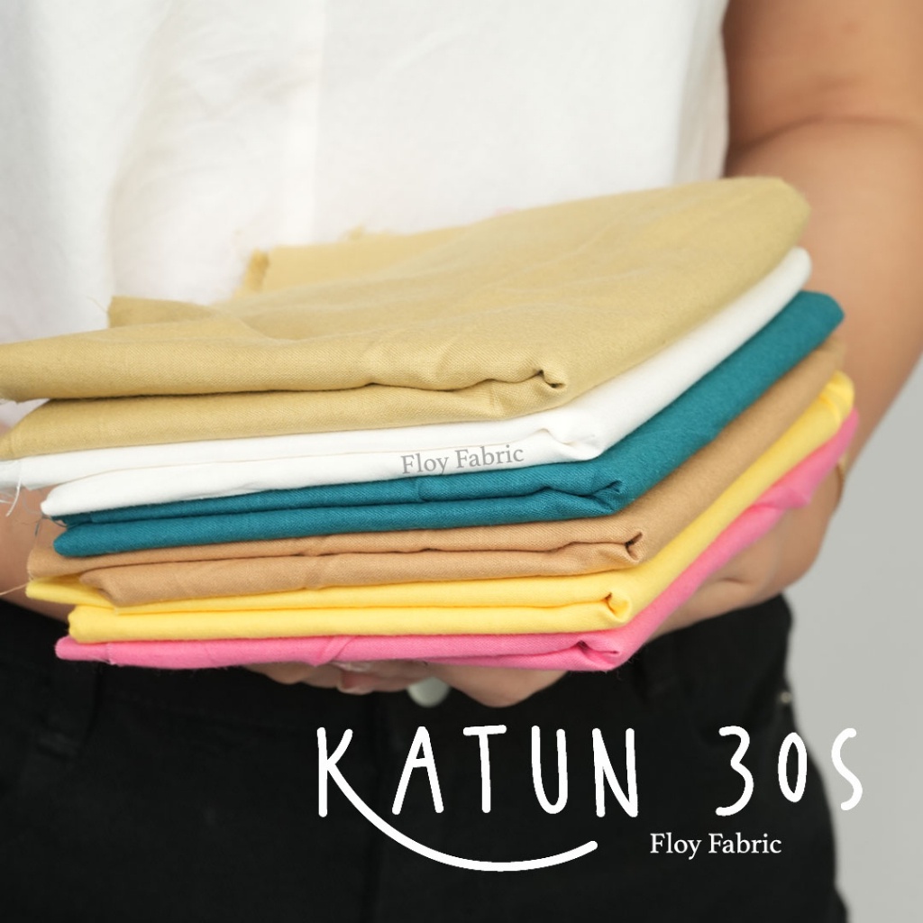 Jual Floy Fabric KAIN KATUN 30S Premium PER 1 METERAN kain eceran bahan ...