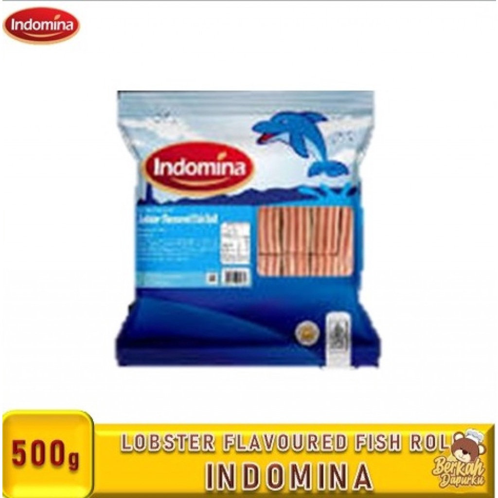 Jual Indomina Lobster Flavoured Fish Roll Olahan Ikan Dan Lobster ...