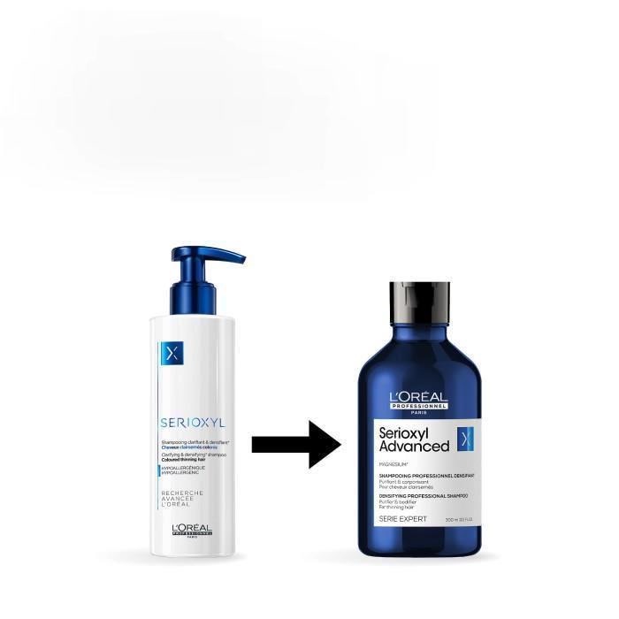 Jual L'Oreal Professionnel Serioxyl Advanced Shampoo Untuk Rambut Lebat ...