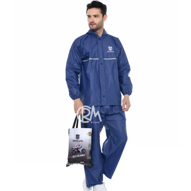Jual Extrime Jas Hujan Setelan Pria Wanita Original Anti Rembes Bahan PVC Full Sealer | Shopee ...