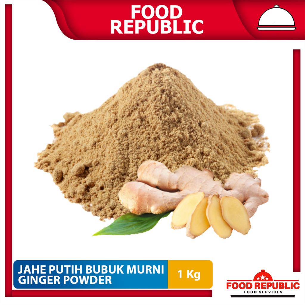 Jual Ginger Powder Jahe Putih Bubu 1 G Murni Halal Varieta Jahe Gajah ...