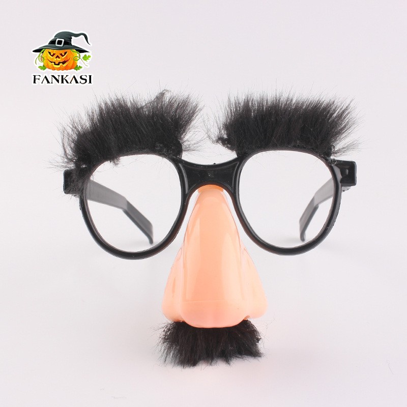 Jual topeng hidung kumis kacamata funny glasses big nose instant ...