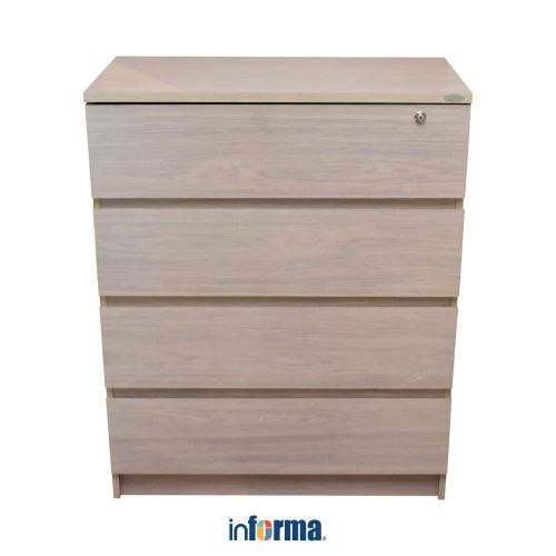 Jual Informa Maxy Laci Penyimpanan 4 Tingkat Acacia Laci Kabinet ...