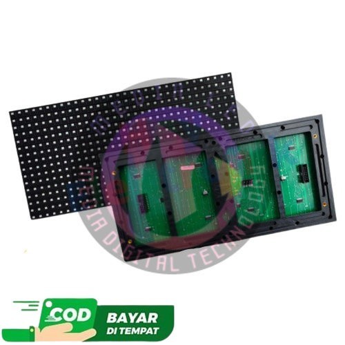 Jual Panel module modul Led P10 Single Kusus Jws dan Running teks Text ...