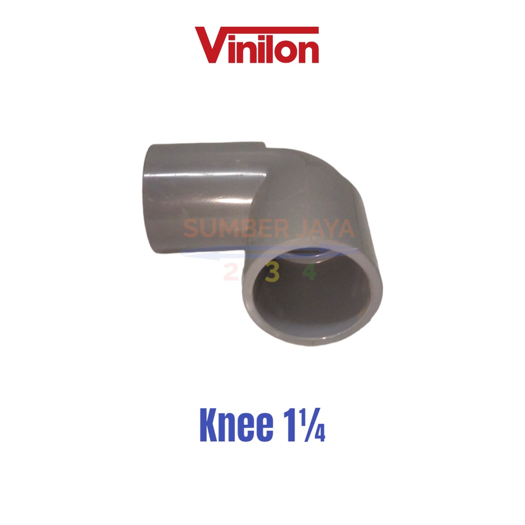 Jual Knee PVC 1 1/4 inch Vinilon / Keni Knie Elbow Sambungan Pipa Paralon | Shopee Indonesia