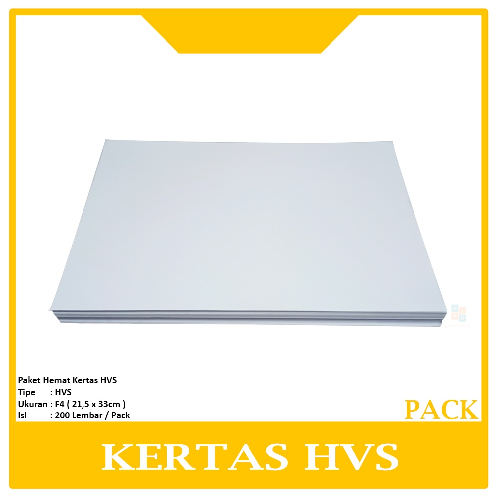 Jual Kertas HVS F4 Warna Putih200 Lembar - Paket Hemat | Shopee Indonesia