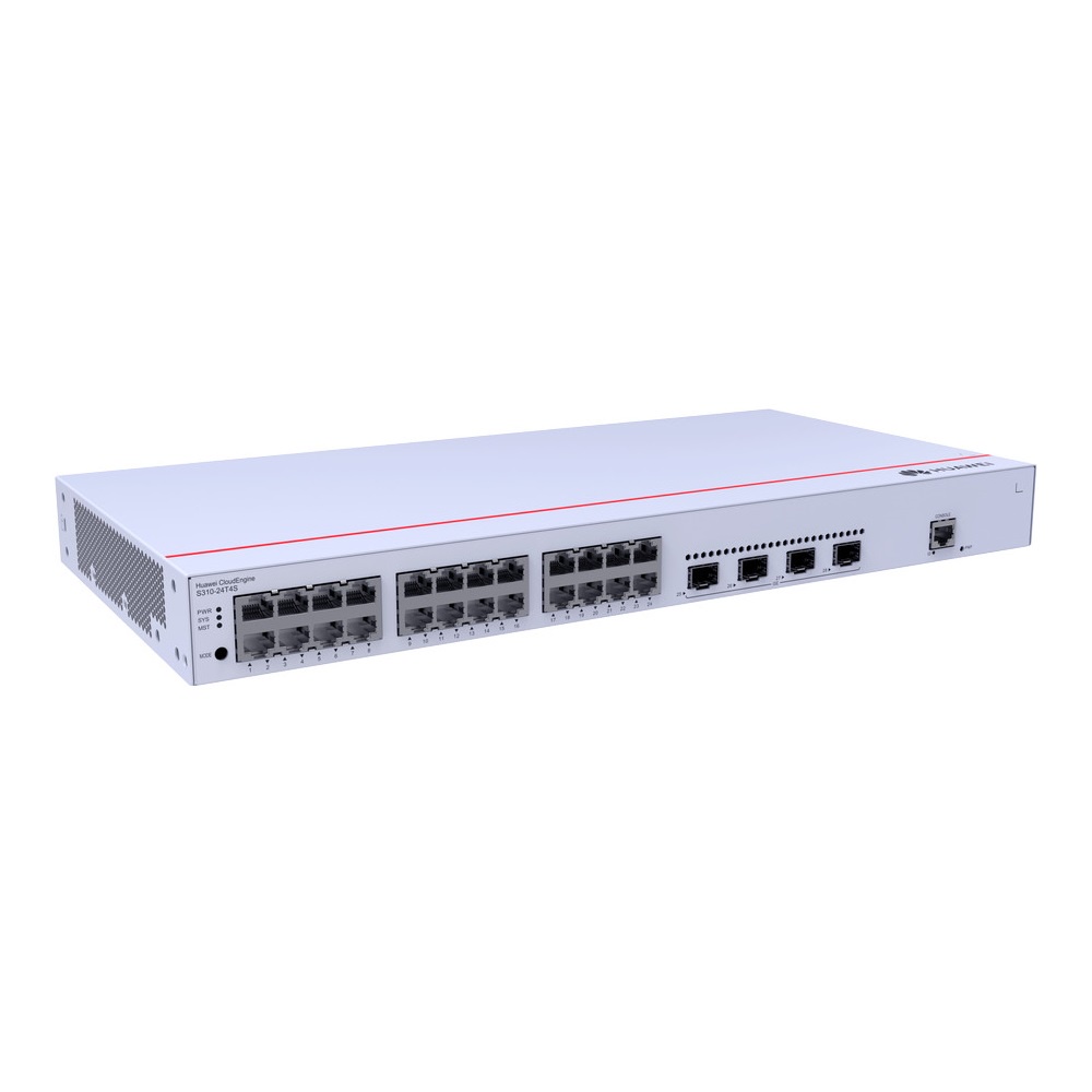 Jual Huawei S310-24P4S CloudEngine Managed Switch POE 24 Port Gigabit 4 Slot Module Sfp N ...