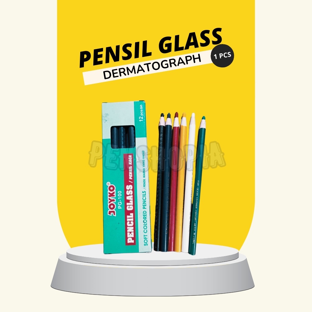 Jual Pensil Dermatograph / Pensil Glass Kaca Dermatograph Joyko PG-100 ...