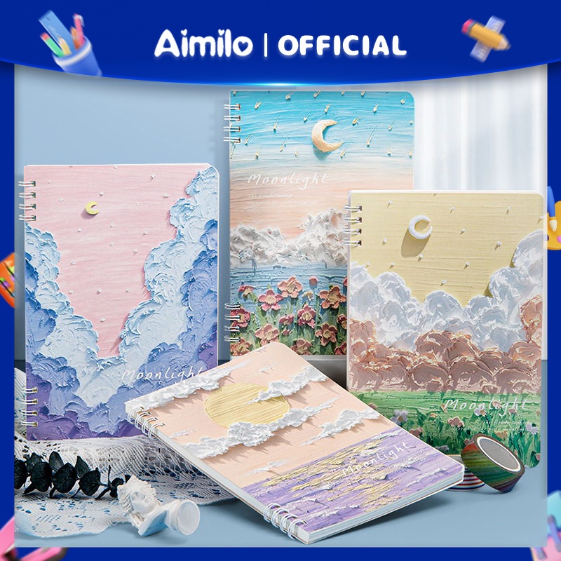 Jual [READY] Notebook Aesthetic Buku Diary 60 Lembar Buku Jurnal Buku ...
