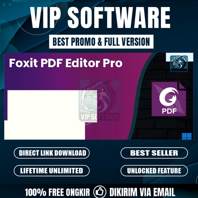 Jual Foxit PDF Editor Pro Pro Win OS - Edit dan kelola PDF dengan ...