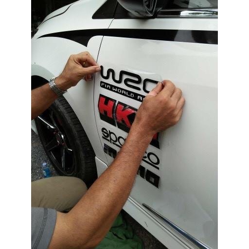 Jual Stiker Body Mobil Racing – Cutting Sticker WRC, MOMO, HKS Full Set ...