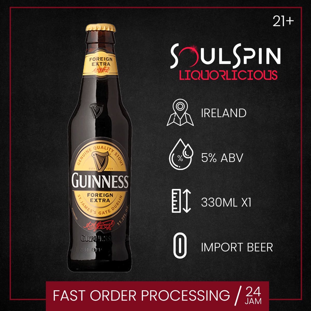 Jual Guinness 325ml Botol Beer Bir | Shopee Indonesia Jual Guinness 325ml Botol Beer Bir | Shopee Indonesia