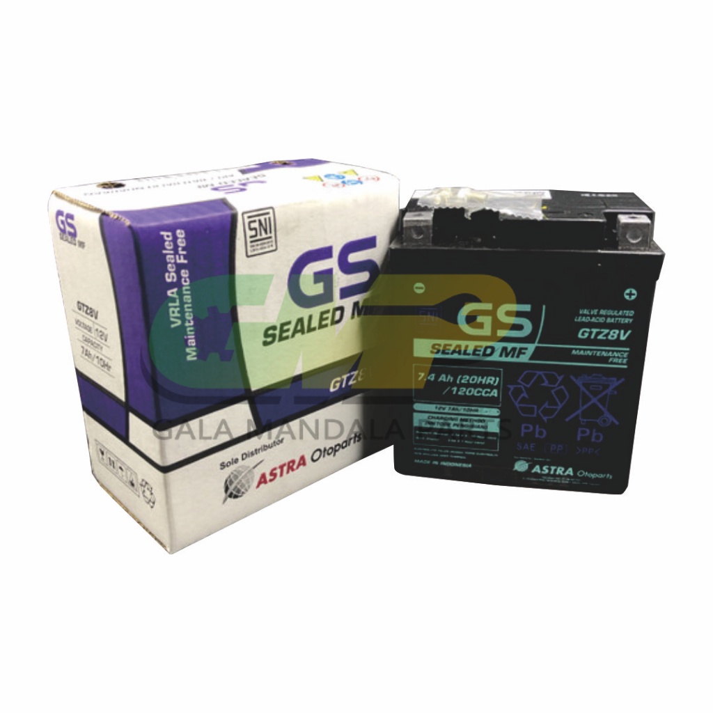 Jual GS ASTRA Original GTZ8V Yamaha Xmax Aki Kering Premium Kit ...