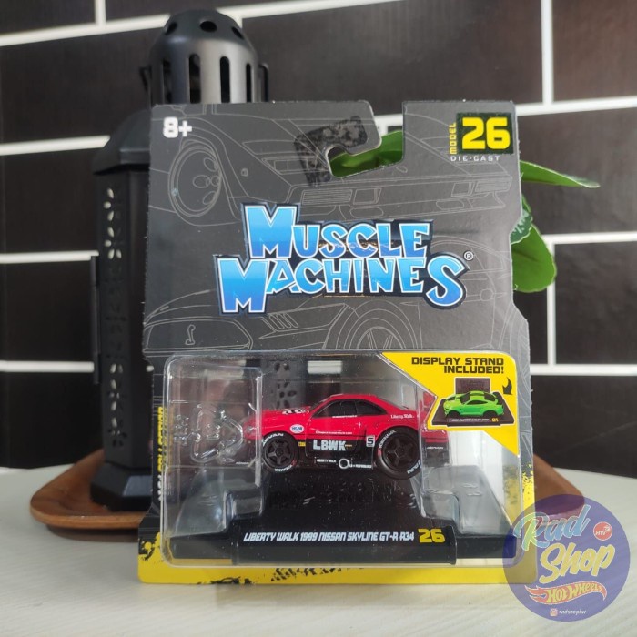 Jual Muscle Machines LBWK 1999 Nissan Skyline GT-R R34 | Shopee Indonesia