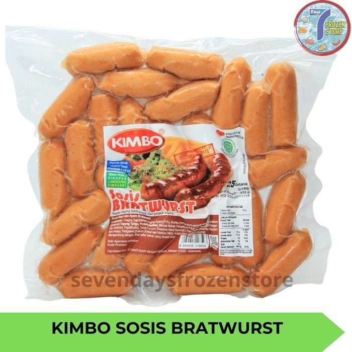 Jual Kimbo Sosis Sapi Bratwurst Cocktail Breakfast 450 gr | Shopee ...