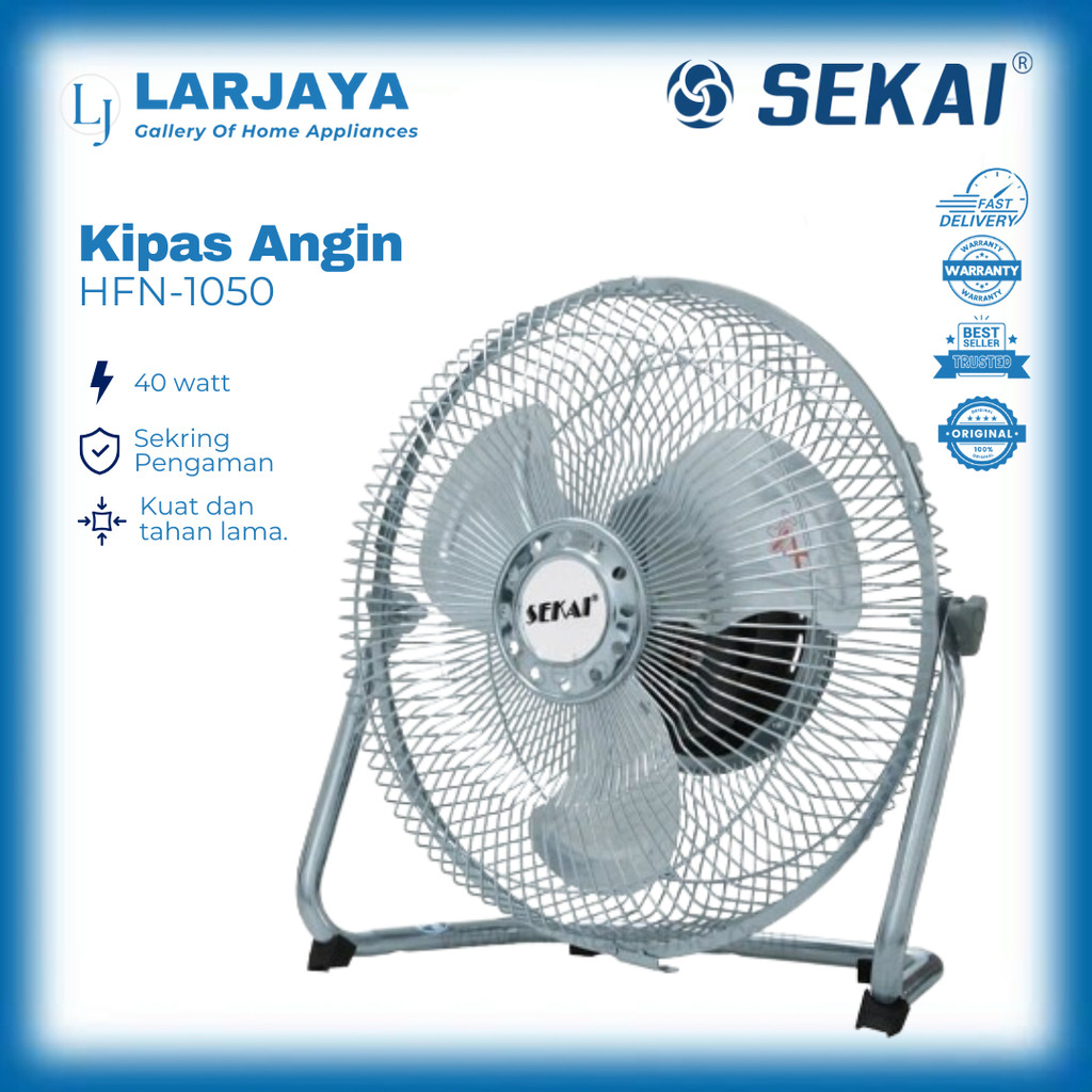 Jual Kipas Angin Meja Sekai 10" HFN-1050 | Desk Fan | Shopee Indonesia