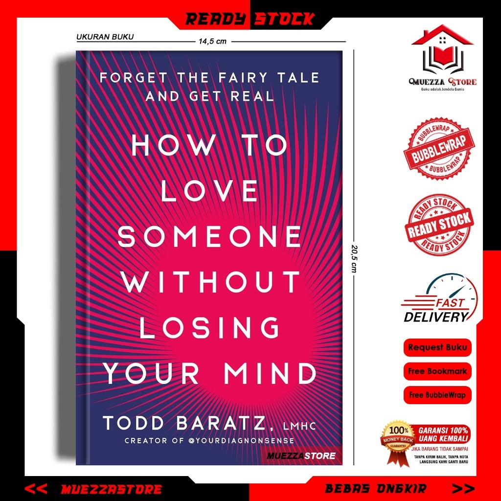 Jual How to Love Someone Without Losing Your Mind by Todd Baratz ...