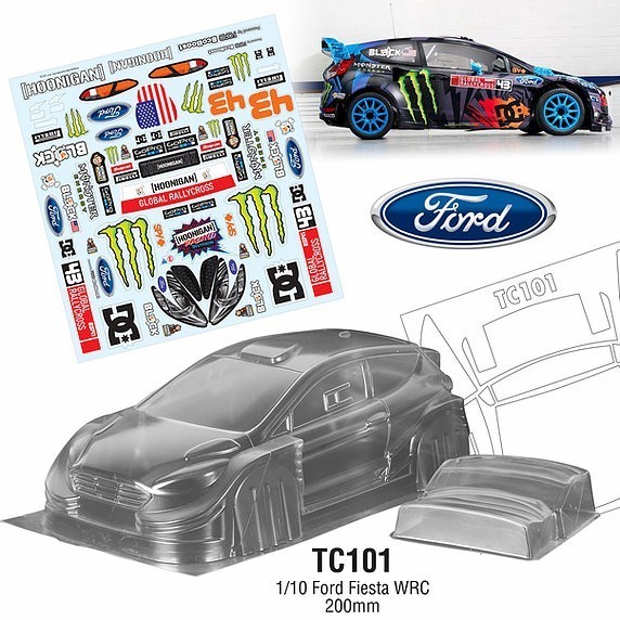 Jual Team C Ford Fiesta Monster WRC Body Set | Shopee Indonesia