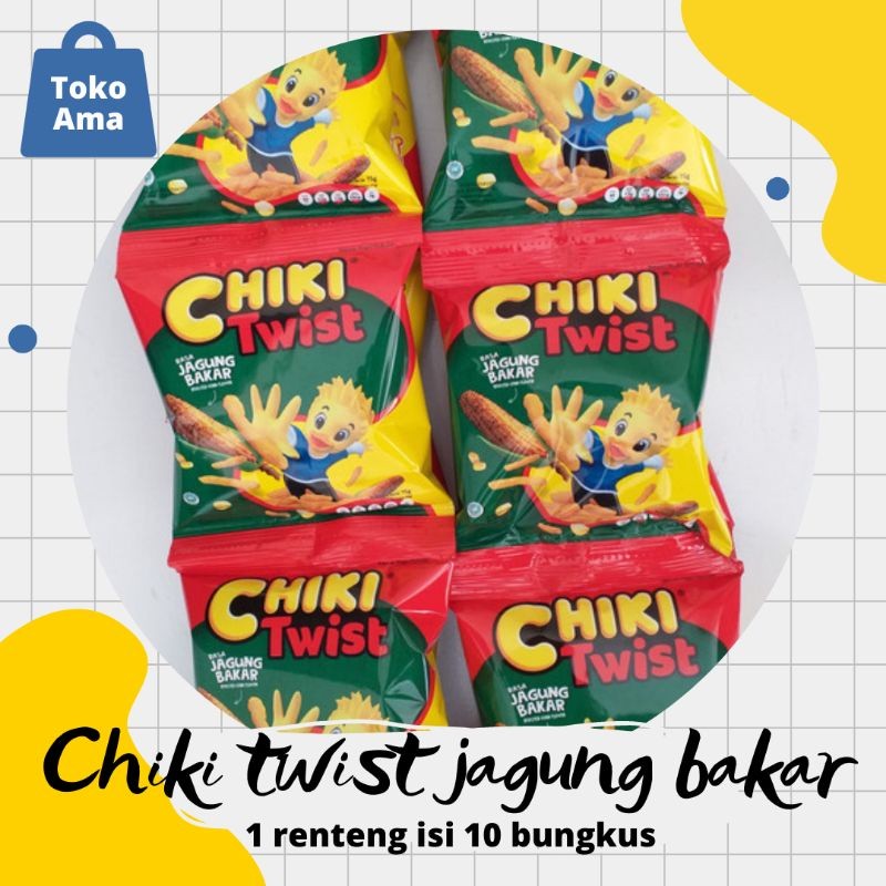 Jual SS SNACK Chiki twist 1 renceng isi 10 bungkus | Shopee Indonesia