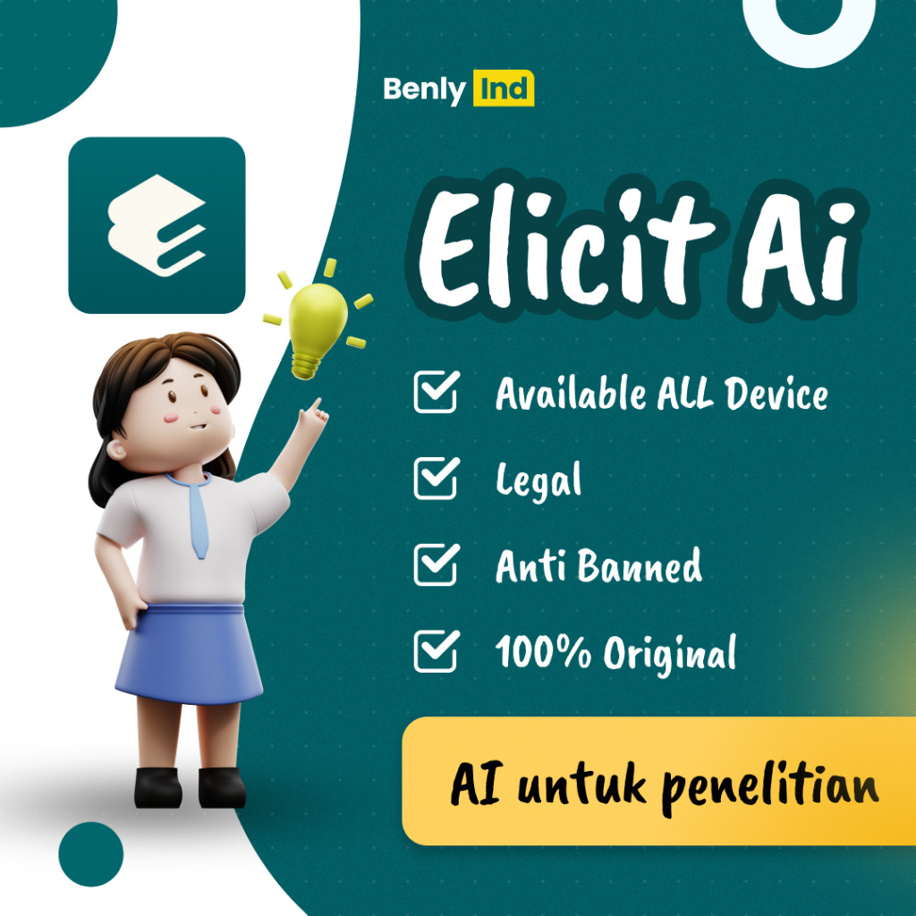 Jual elicit ai premium | elicit ai premium 1 bulan sharing dan privat | elicit plus premium ...