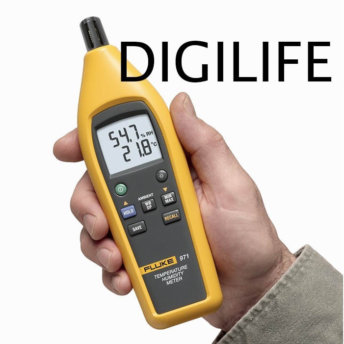 Jual Temperature Humidity Meter Fluke 971 Tester Thermometer Hygrometer ...