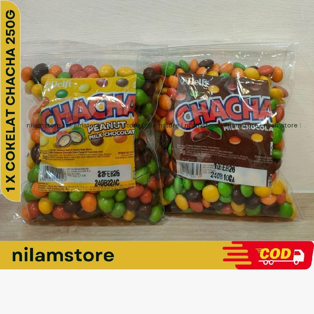 Jual DELFI CHACHA MILK PEANUT 250G - COKELAT FOOD CHOCOLATE | Shopee ...