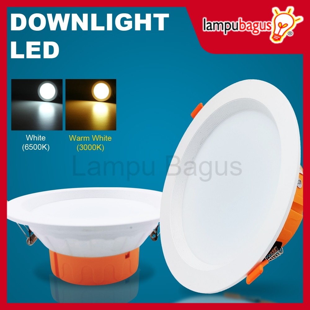 Jual Downlight LED Inbow / Lampu Panel LED Inbow 5W 7W 12W 15W Bulat ...