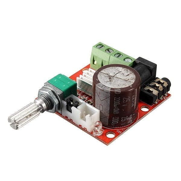 Jual PAM8610 12V Mini Hi-Fi PAM8610 Audio Stereo Amplifier Board 2X10W ...