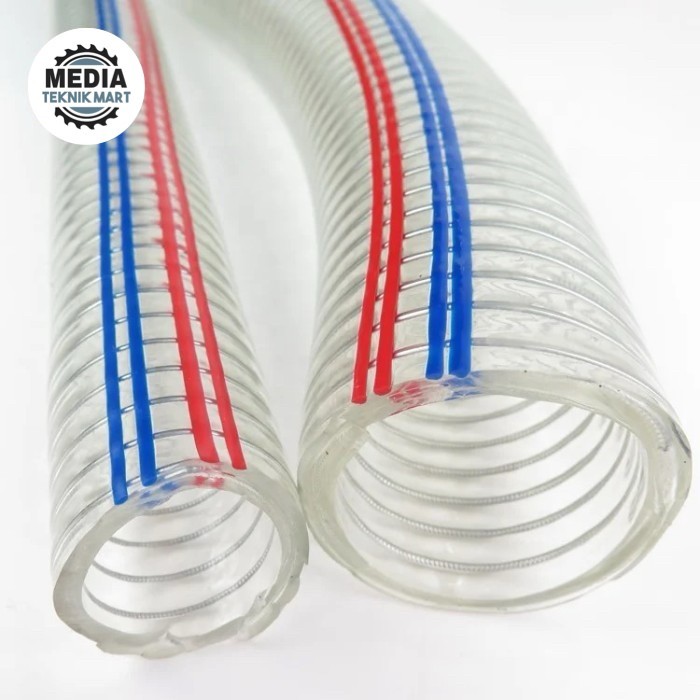 Jual Selang Spiral Kawat / Spring Hose ukuran 4 inch x 30 m Jual Rollan ...