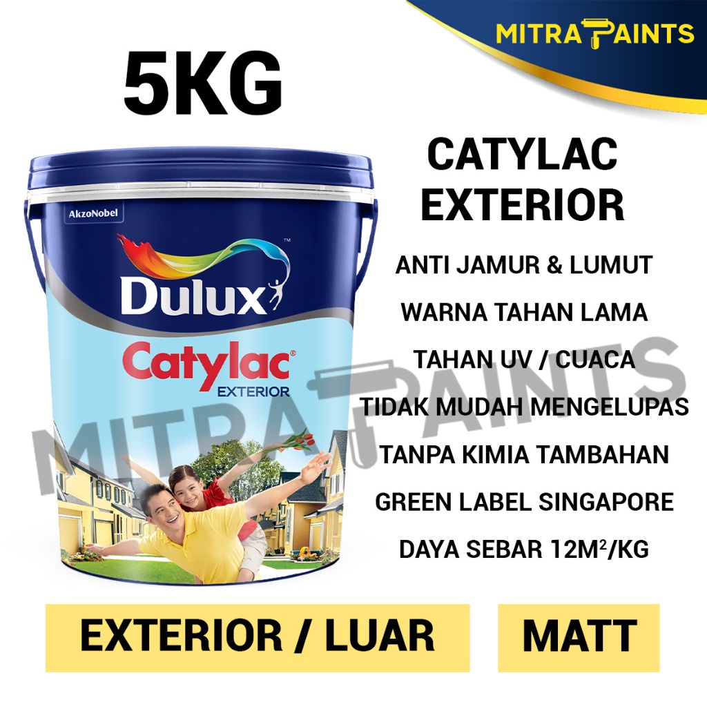 Jual [INTERIOR EKSTERIOR] CAT TEMBOK DULUX WARNA MOUNTAIN SHADOW ...