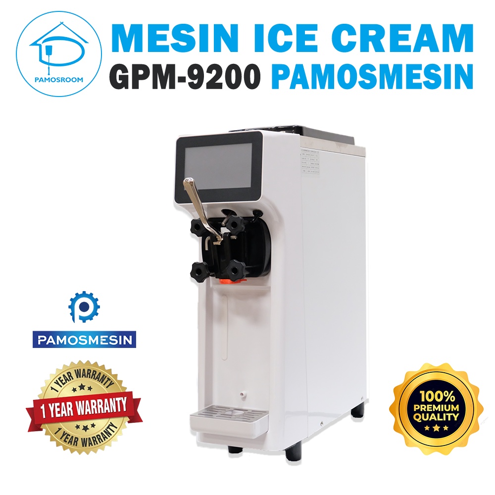 Jual Pamosroom Mesin Es Krim 1 Tuas Ice Cream Machine 1 Valve 10L/H ...
