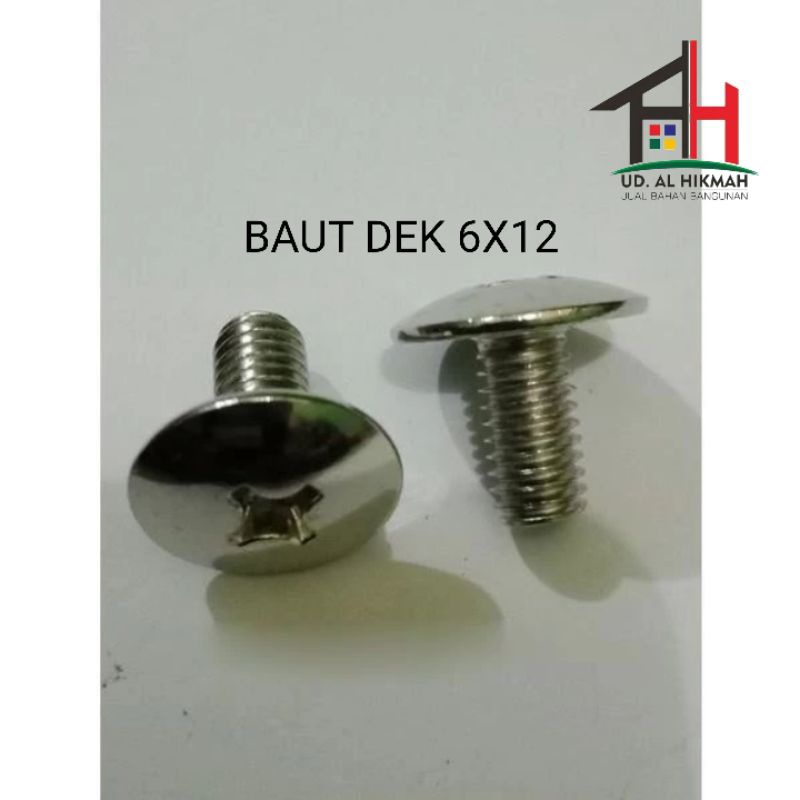 Jual Baut Bodi / Cover Body Honda - Baut Dek 6×12 Grand Supra Karisma ...