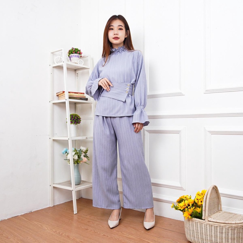 Jual NAJWA - SETELAN LADY CRUSH JESIA KOREAN STYLE | Shopee Indonesia