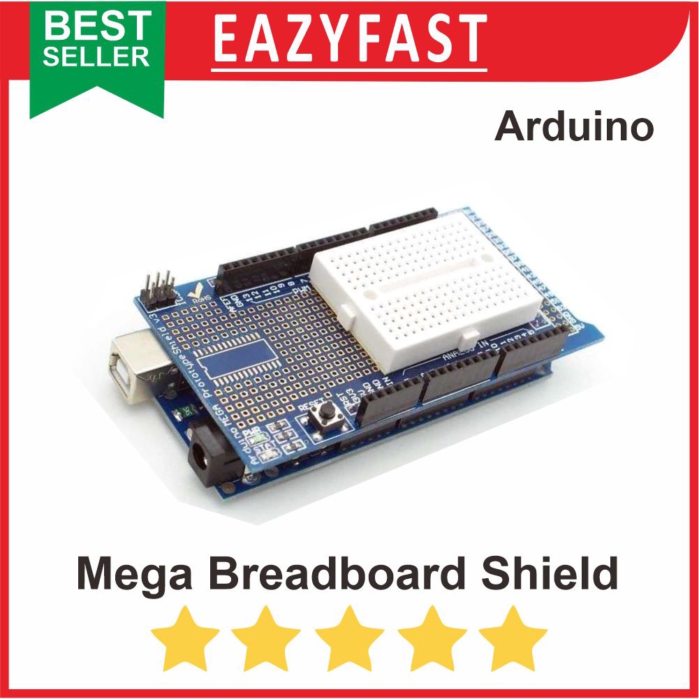 Jual Arduino Mega Breadboard Project Proto Board Prototype Shield ...