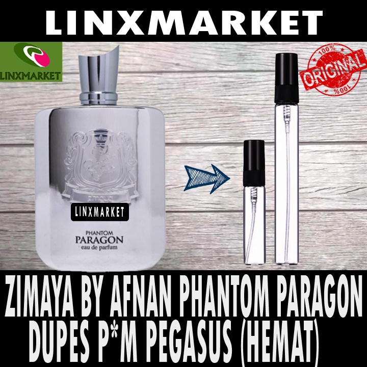Jual ZIMAYA BY AFNAN PHANTOM PARAGON EDP UNISEX (DUPES P*M PEGASUS) HEMAT | Shopee Indonesia