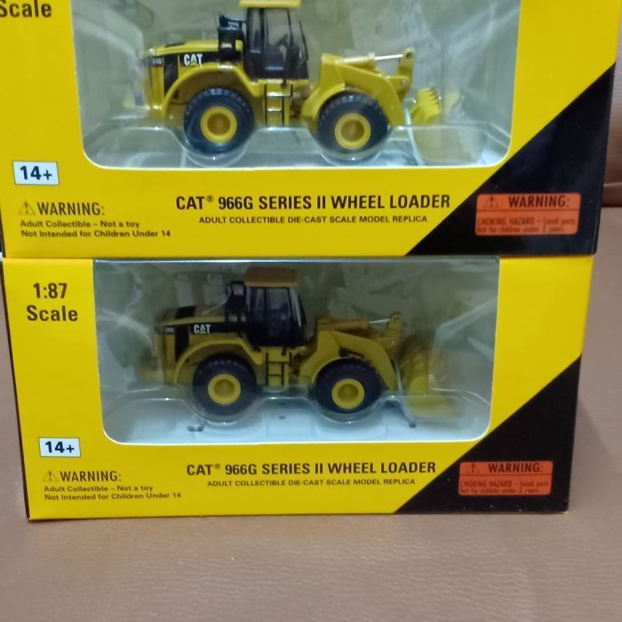 Jual Diecast Alat Berat Cat 966G series II wheel loader LIN-165 ...