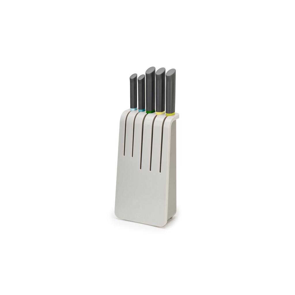 Jual Joseph Joseph Duo 5pc Knife Block Set (Opal) | Shopee Indonesia