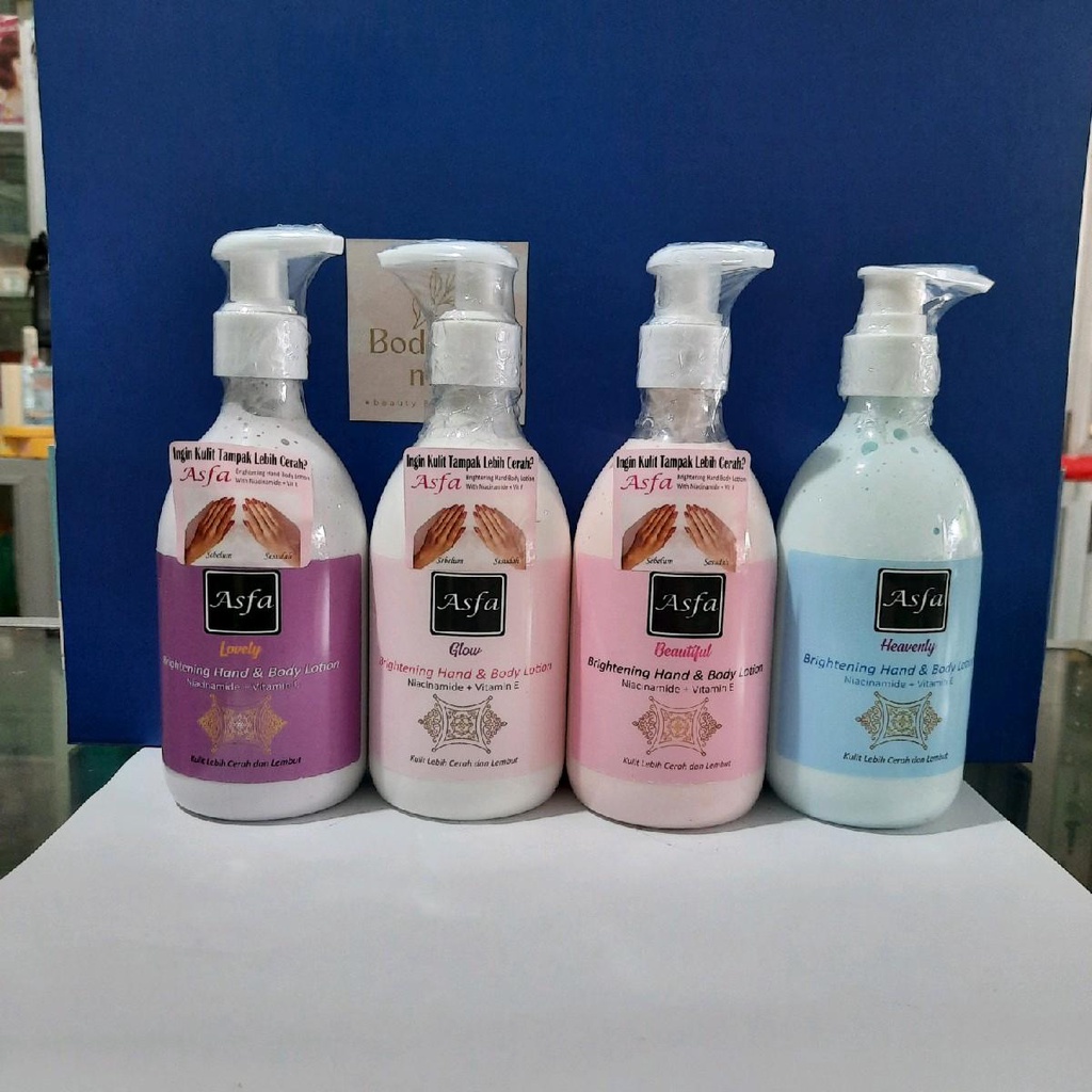 Jual Asfa Brightening Hand & Body Lotion-300ml | Shopee Indonesia